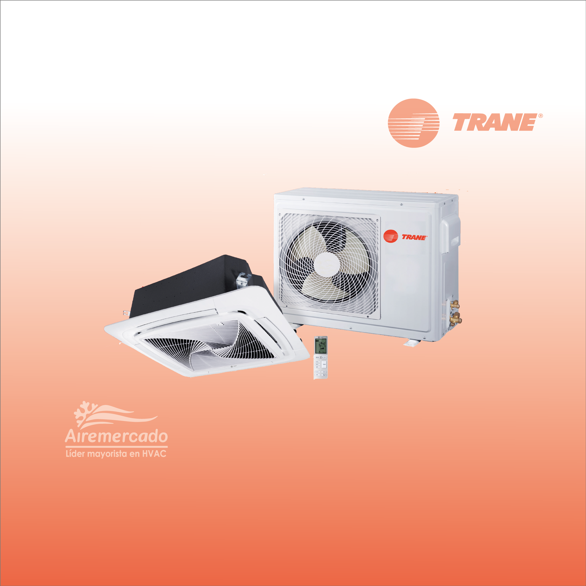MINISPLIT TRANE Frio y Calor (220V) - Modelo 4MXC6548G1000AA ...