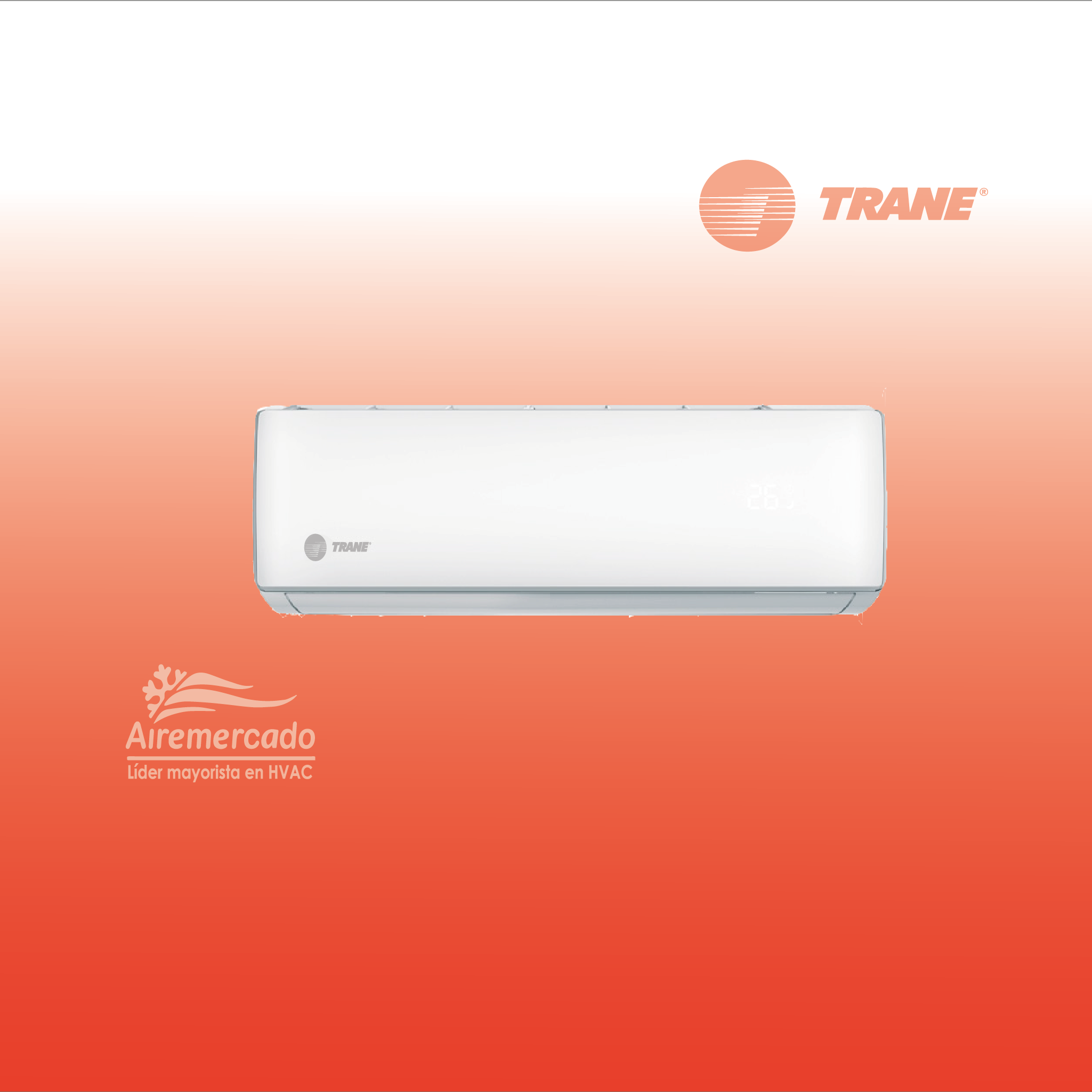 MINISPLIT TRANE 2TR Frio y Calor (220V) - Modelo 4MXW1624E1000AA ...